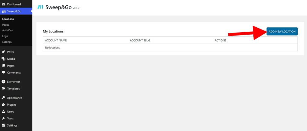 Sweep&Go Client Onboarding Plugin for WordPress - Sweep&Go
