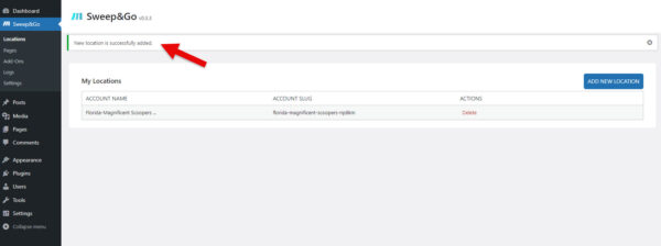 Sweep&Go Client Onboarding Plugin for WordPress - Sweep&Go