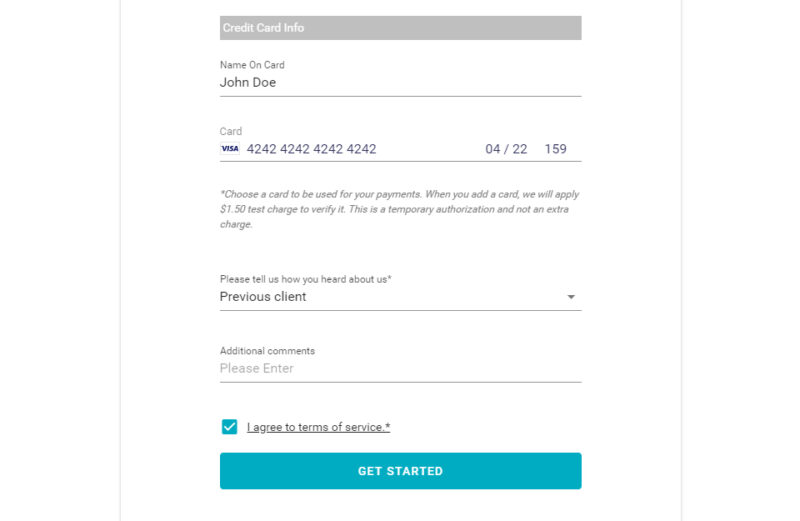 Client Onboarding Form - Client Onboarding - Sweep&Go