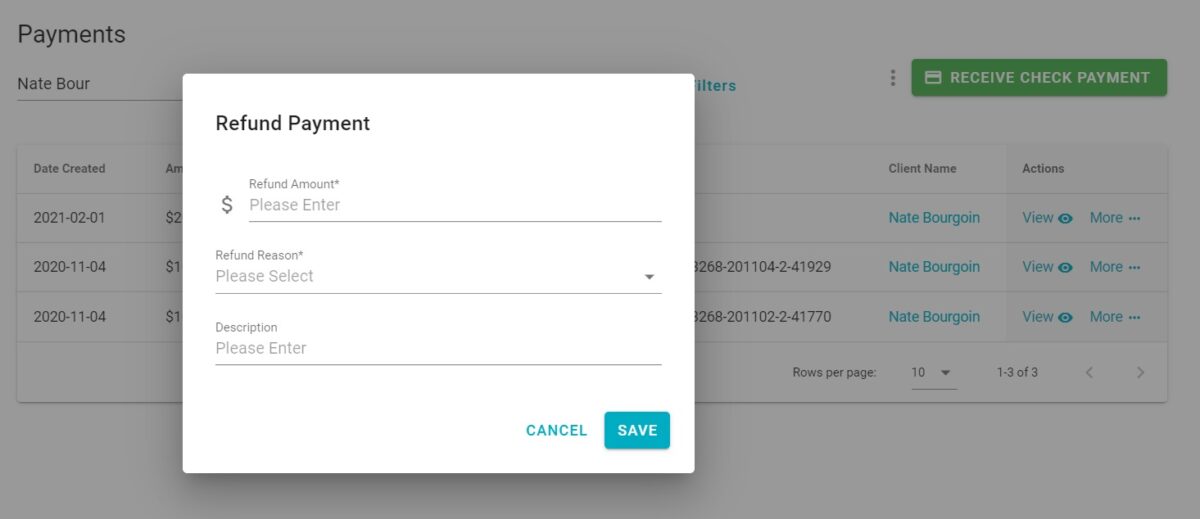 How to issue a refund - Billing - Sweep&Go