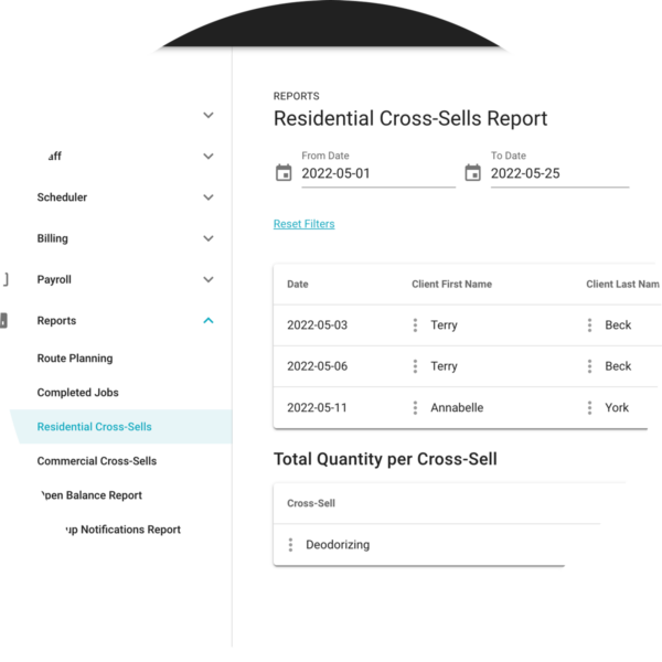 Residentials and Commercial Cross-Sells - Pooper Scooper App - Sweep&Go