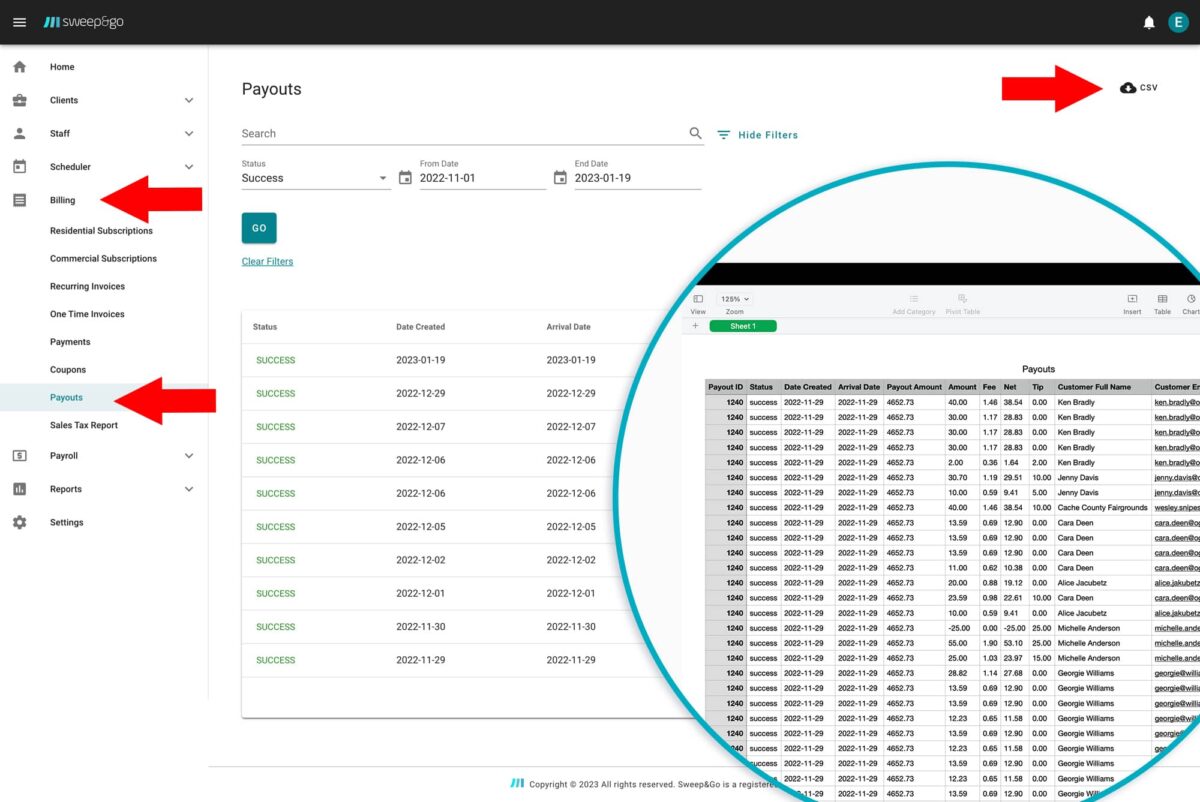 What does the software have as far as reports for tax purposes ...