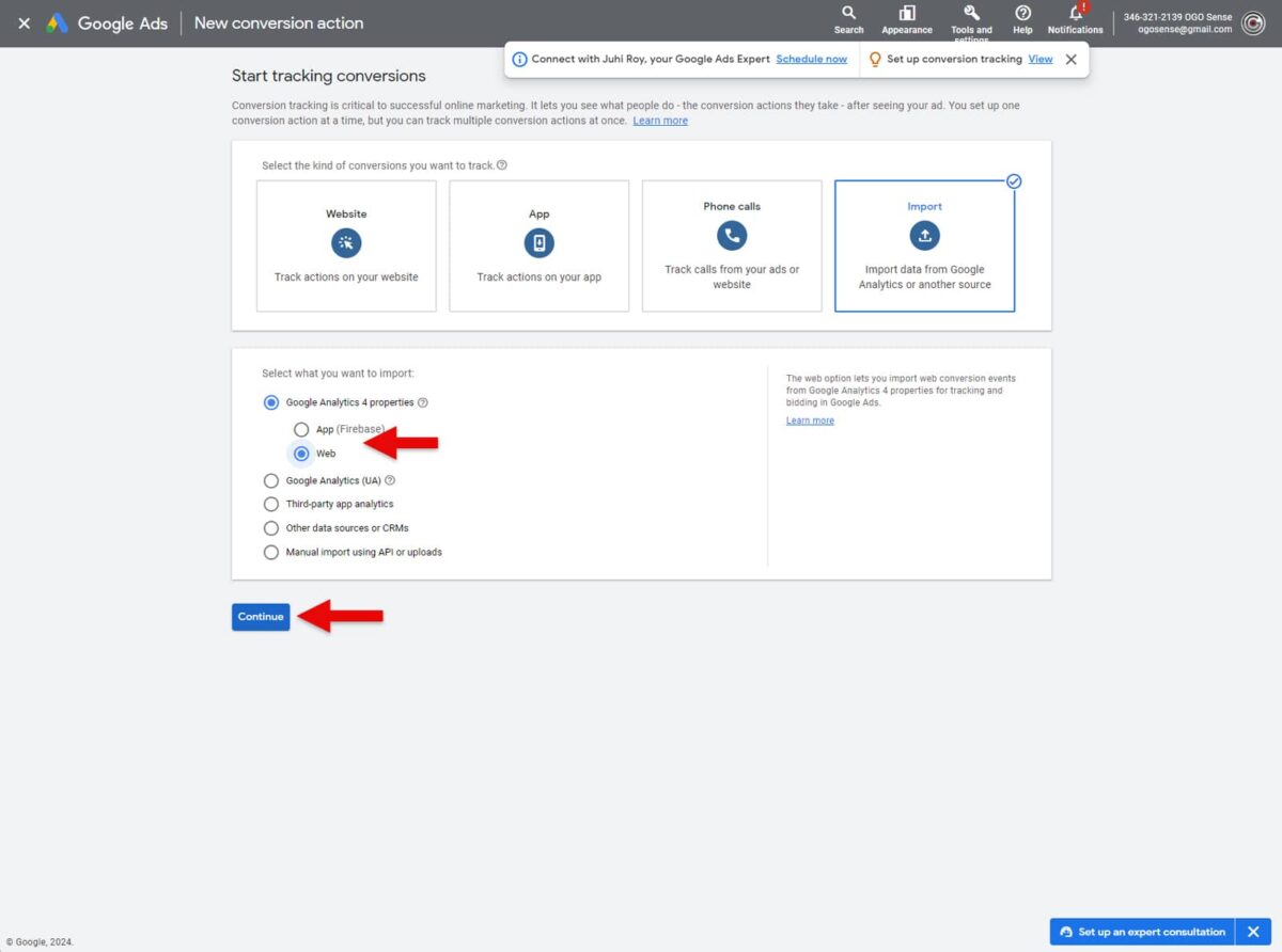 Conversion Tracking & Sweep&Go Signup form for WordPress - Sweep&Go